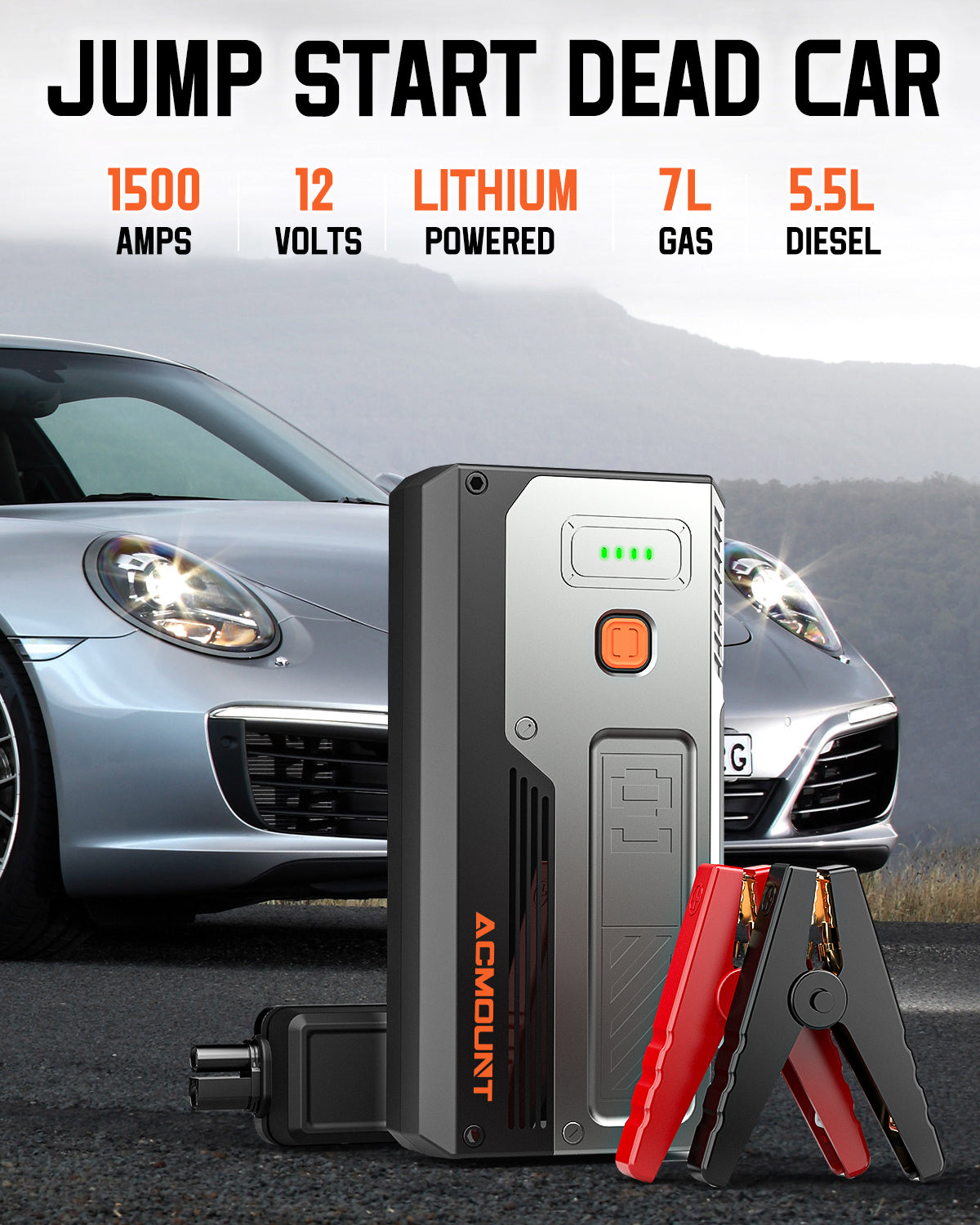 Acmount Car Jump Starter – ACMOUNT